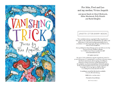 Vanishing Trick - Poetry - Reading Comprehension Resources - age 7 ...