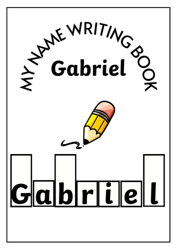 Boys Name Writing Booklets- Full Pack | Teaching Resources