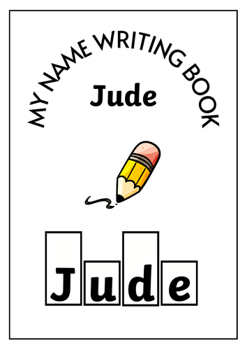 Boys Name Writing Booklets- Full Pack | Teaching Resources