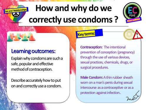 Condoms Contraception PSHE | Teaching Resources
