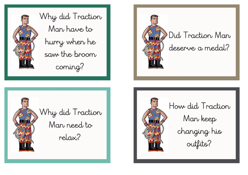 Traction Man Planning for Y1 & 2 mixed class | Teaching Resources