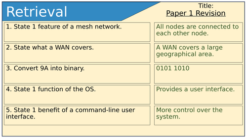 GCSE Computer Science Revision Paper 1 | Teaching Resources GCSE Computer Science Revision Paper 1 | Teaching Resources