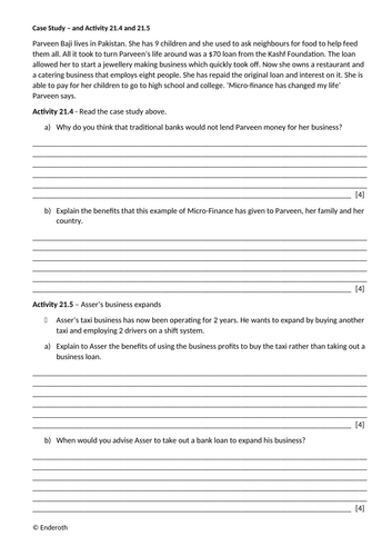 Section 5-Financial Information and Decisions-IGCSE Business-0450 ...