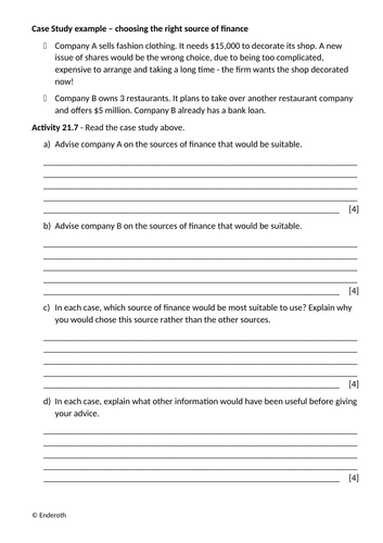 Section 5-Financial Information and Decisions-IGCSE Business-0450 ...