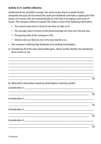 Section 5-Financial Information and Decisions-IGCSE Business-0450 ...