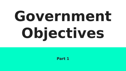 Section 6-External Influences on Business Activity-IGCSE Business-0450 ...