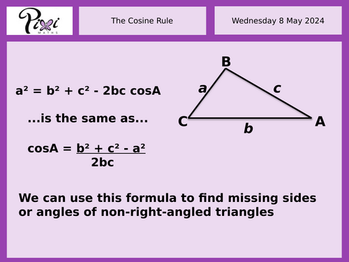 COMPREHENSIVE REVISION GCSE ON TRIGONOMETRY(SINE AND COSINE RULE ... COMPREHENSIVE REVISION GCSE ON TRIGONOMETRY(SINE AND COSINE RULE ...