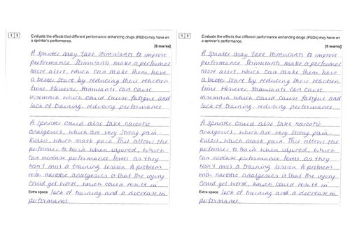 PED's (Performance Enhancing Drugs): GCSE AQA - Paper 2 | Teaching ...