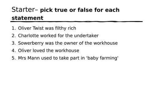 Oliver Twist - Noah and Oliver's fight | Teaching Resources