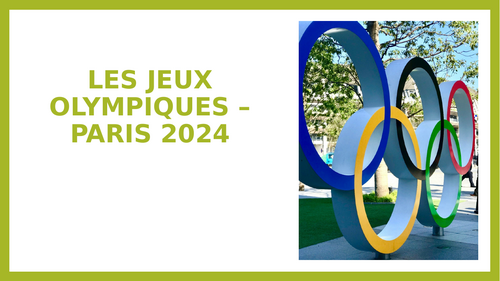 Les Jeux Olympiques 2024 Paris | Teaching Resources