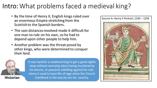 What Problems Faced Medieval Kings? | Teaching Resources