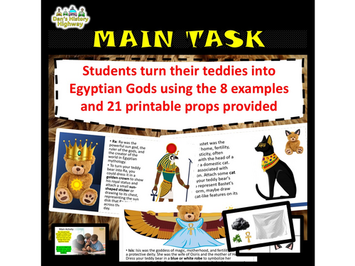 What was religion like in Ancient Egypt? Teddy Bear Project | Teaching ...