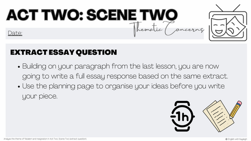 Long Day's Journey Into Night | Lesson Seven | Drama Analysis | Eugene ...