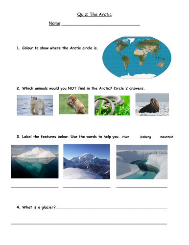 Arctic Quiz | Teaching Resources