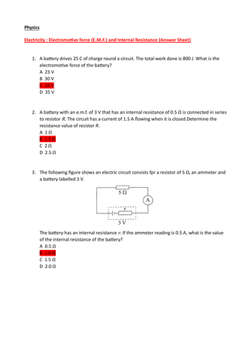 NEW Electricity Worksheets Bundle (4 NEW Worksheets 90+ Questions ...