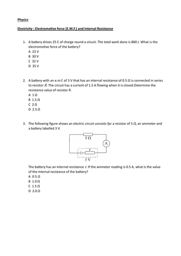 NEW Electricity Worksheets Bundle (4 NEW Worksheets 90+ Questions ...