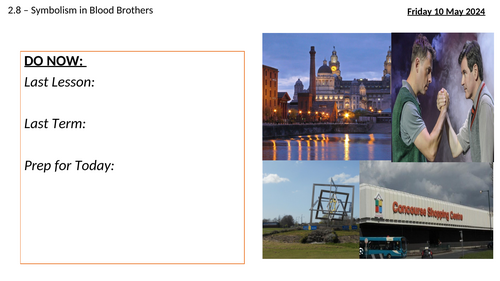 FULLY RESOURCED Blood Brothers GCSE | Teaching Resources