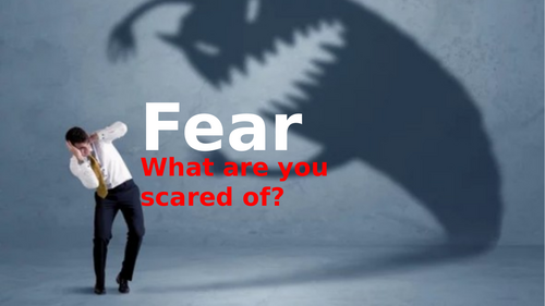 Fear (Vocabulary-Speaking-Reading-Listening-Writing) PowerPoint Project ...