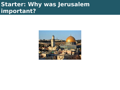 Religion in Middle Ages and Crusades KS3 | Teaching Resources