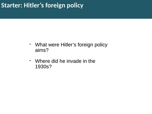 Nazi Germany KS3 | Teaching Resources