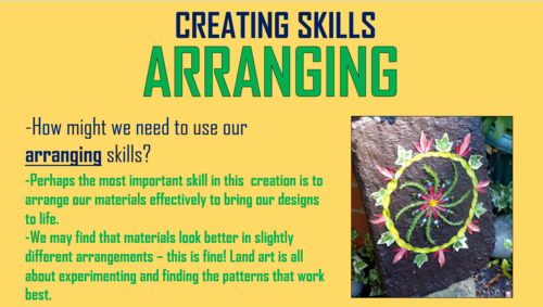 Land Art/ Earth Art Project - Lesson 3 - Creating! | Teaching Resources