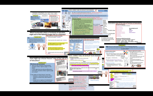 AQA A-level Sociology Education Topic 5 Role of education ...