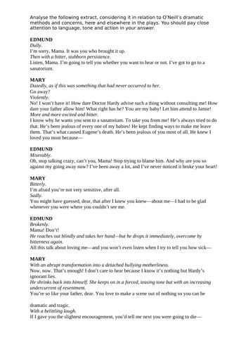 Long Day's Journey Into Night | Lesson Thirteen | Drama Analysis ...