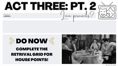 Long Day's Journey Into Night | Lesson Thirteen | Drama Analysis ...