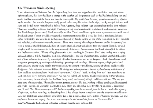 The Woman In Black Play Drama PowerPoint - Half Term | Teaching Resources