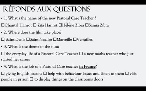 School Life - La Vie Scolaire (2019 film) | Teaching Resources