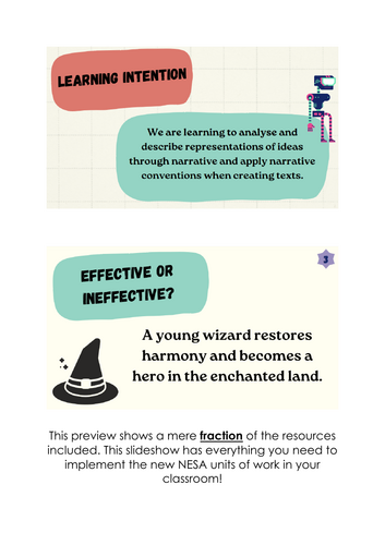 HUGE Supporting Slideshow - Stage 3 Unit 1 NESA Unit - The Wild Robot ...