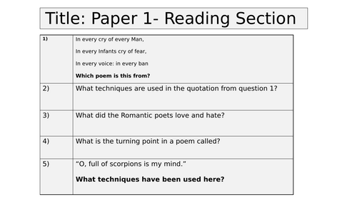 GCSE- Language Paper 1- Kino and the Scorpion | Teaching Resources
