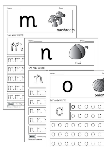Lowercase Handwriting Practice Sheets Alphabet Tracing Worksheets a-z ...