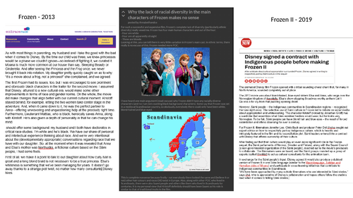 Racial Stereotypes in Disney | Teaching Resources