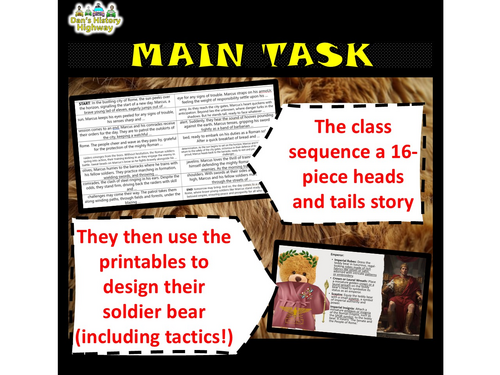 What was life like in the Roman Army? Teddy Bear Project | Teaching ...