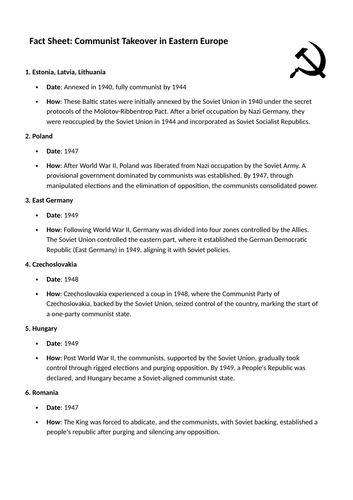 IGCSE Edexcel History A world divided: superpower relations1943 ...