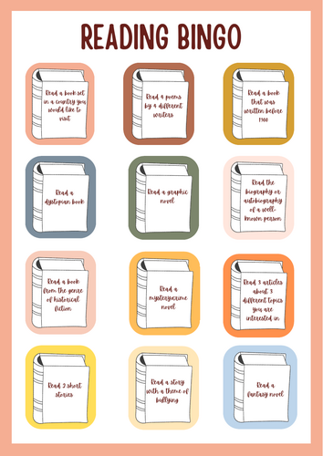 Reading Bingo Resources | Teaching Resources