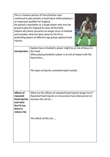 CNAT Sports Science R180 Long Answer Practice | Teaching Resources