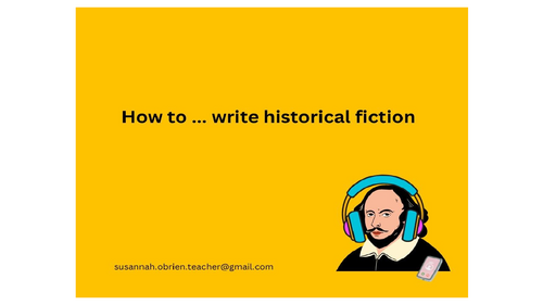 Creative writing ... historical fiction | Teaching Resources