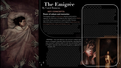 Emigree Grade 9 analysis | Teaching Resources