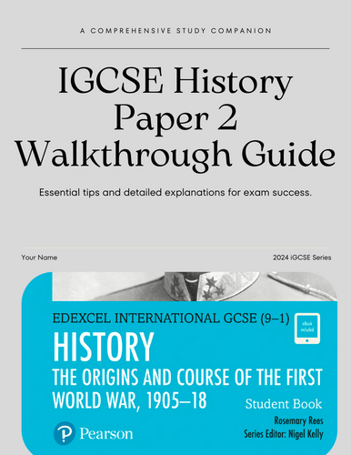 History iGCSE Paper 2 walkthrough guide | Teaching Resources
