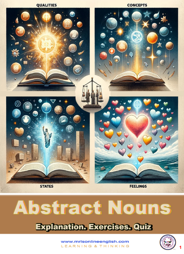 Abstract Nouns Booklet | Teaching Resources
