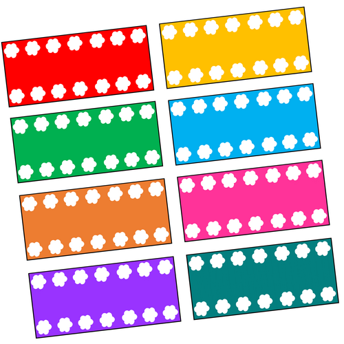 Teacher Toolbox Labels, Bright Teacher Toolbox Labels, Back to School ...