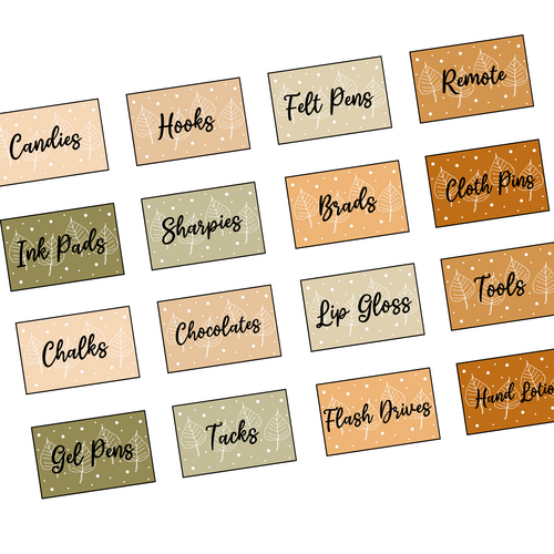 Teacher Toolbox Labels, Boho Neutral Teacher Toolbox Labels, Back to ...