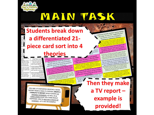 Who was the Man in the Iron Mask? | Teaching Resources