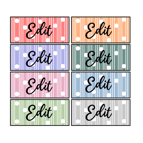 Teacher Toolbox Labels, Editable Teacher Toolbox Labels, Classroom ...