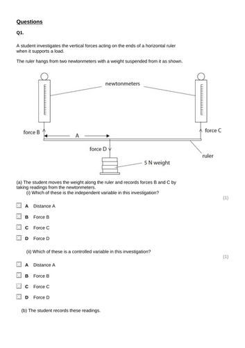 CIE IGCSE Physics - Motion, Forces and Energy - Topic 1 - Complete Set ...