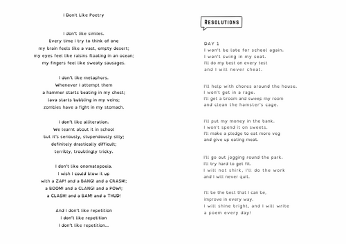 Guided Reading Poetry Week UKS2 | Teaching Resources