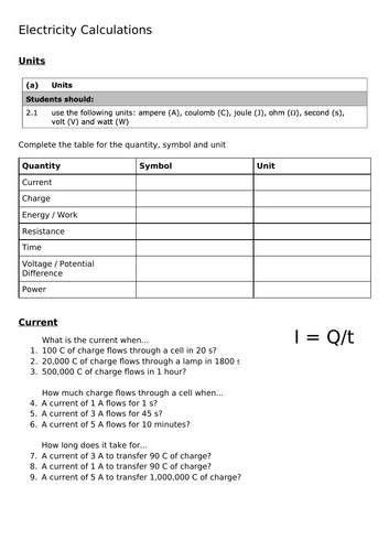 CIE IGCSE Physics - Electricity and Magnetism - Topic 4 - Complete Set ...