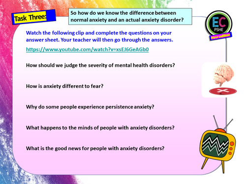 Anxiety - Managing Anxiety PSHE | Teaching Resources